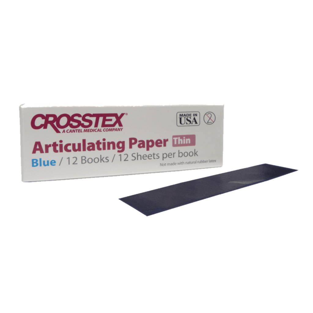 Papel de articular CROSSTEX VAMASA – Soluciones Dentales MX